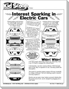 Electric Cars | Kid Scoop